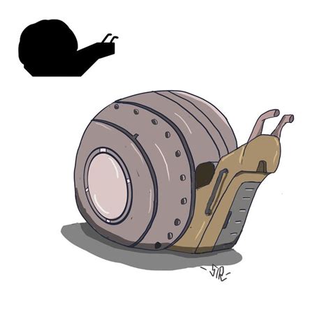 Robot Design Snail Robot Siro Abraham Robot Design Snail Shell Snail