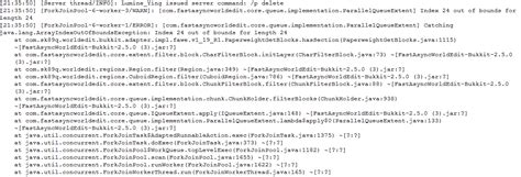 Plots Clear Or Plots Delete Cause Java Lang