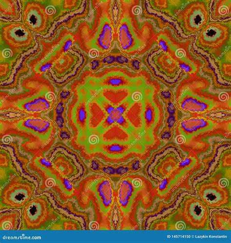 Pattern Tracery Weave Performance Storm Kaleidoscope Stock Illustration Illustration Of