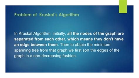 understanding kruskal s algorithm from theory to real world