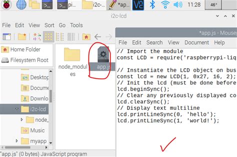 การใช้งาน i2c 16x2 lcd บน raspberry pi ด้วย node js bulan tech