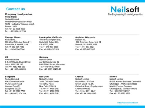 Engineering Services At Neilsoft Ppt