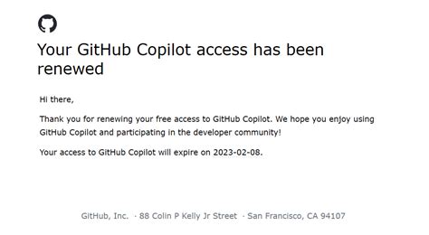 Thank You For Participating In The GitHub Copilot Technical Preview