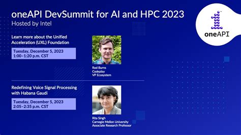 Intel Software On Linkedin Oneapi Ai Devsummit