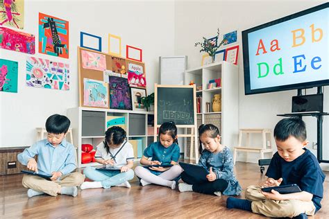 Students Learning In Classroom By Stocksy Contributor Maahoo Stocksy