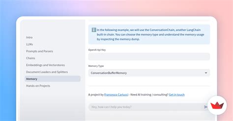 Learn Langchain Memory