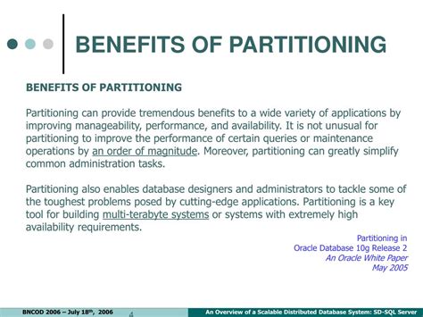 Ppt An Overview Of A Scalable Distributed Database System Sd Sql
