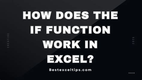 How Does The If Function Work In Excel 7 Powerful Examples For Smarter Spreadsheets