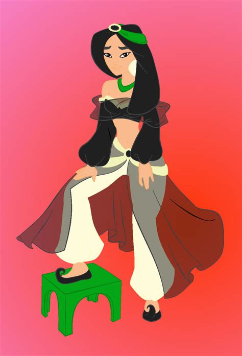 Mulan In Black V By Letadarnell On Deviantart
