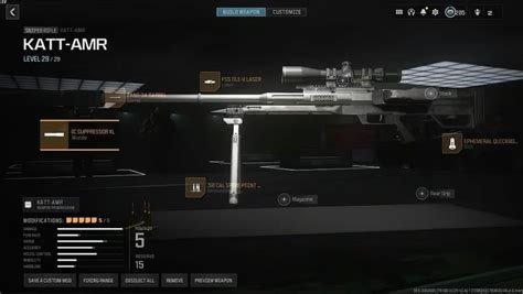 Best Katt Amr Loadout For Warzone And Mw3