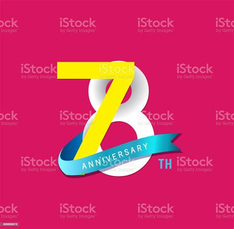 크리에이 티브 포스터 소책자 전단지 전단지 잡지 초대 카드 제 78 주년 간단한 엠 블 럼 템플릿 웹 게임 디자인 광고에 대한 스톡 벡터 아트 및 기타 이미지 Istock