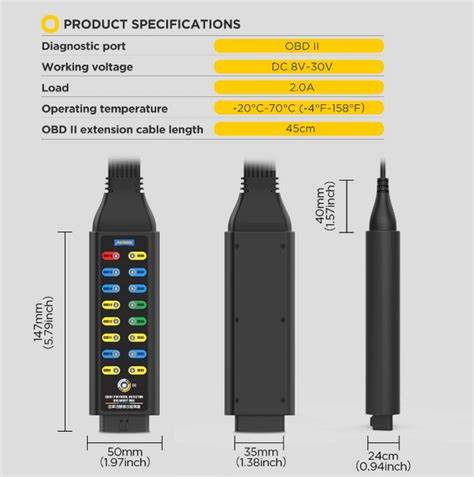 Autool Obd2 Diagnostic Protocol Detector And Break Out Box Can Protocol Detector Premium