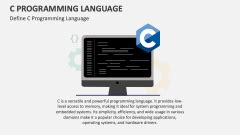 C Programming Language PowerPoint And Google Slides Template PPT Slides
