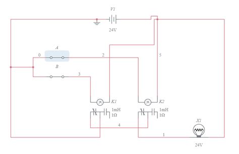 NOR Logic Gate Multisim Live