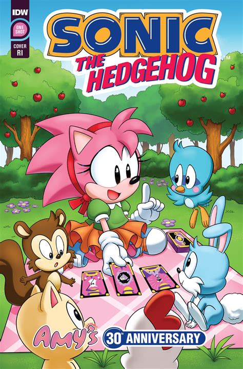 Classic Amy Rose Gets Her Own One Off Idw Comic Nintendo Wire