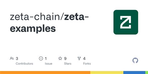 Github Zeta Chainzeta Examples