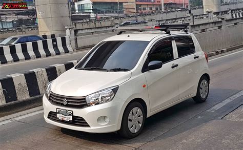 ซูซุกิ เซเลริโอ ติดตั้งแร็คหลังคา พร้อมขาจับขอบประตูไม่ต้องเจาะตัวรถ Tatumrack