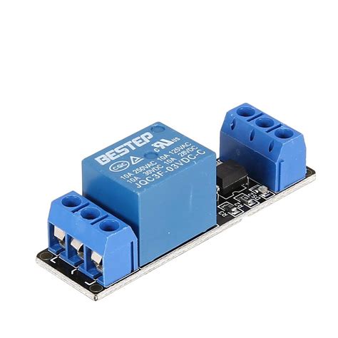 Buy 3v 1 Way Relay Module Interface Board Low Level Trigger Optocoupler Arduino Online At