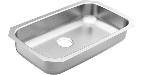 Moen Gs18161 1800 Series 30 1 2 Undermount Single Basin Stainless