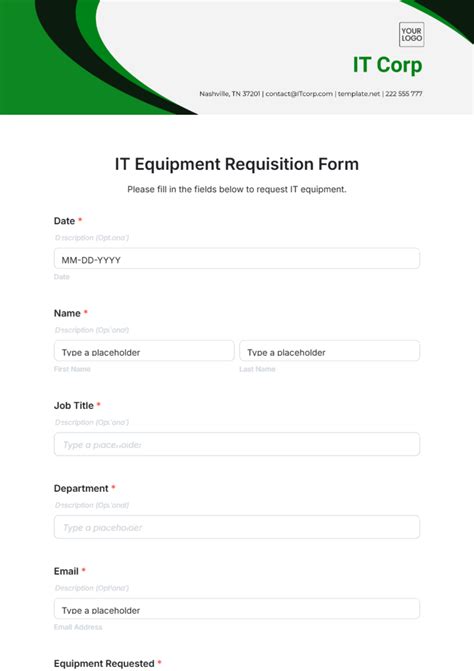 Free Requisition Form Templates To Edit Online