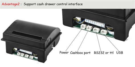 Buy Wholesale China 80mm 3 Inch Ttl Embedded Thermal Receipt Panel