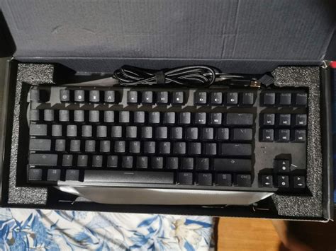 Tecware Phantom RGB 87keys TKL Outemu RED Mechanical Keyboard Computers Tech Parts