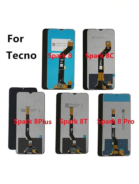 For Tecno Spark KG LCD Display Touch Screen Digitizer Tecno Spark C KG K LCD For Tecno KG