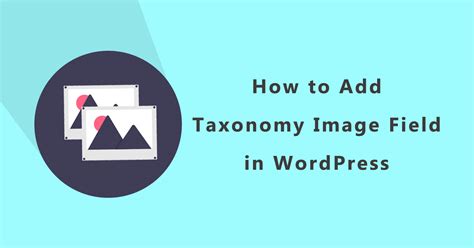 how to add taxonomy images in wordpress yourblogcoach