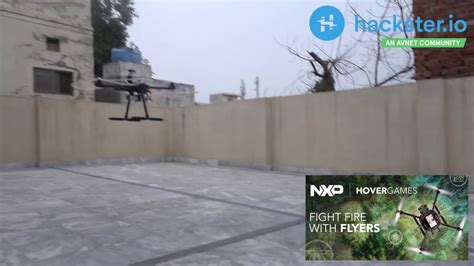 First Flight Of Nxp Hovergames Drone After Modifications Youtube
