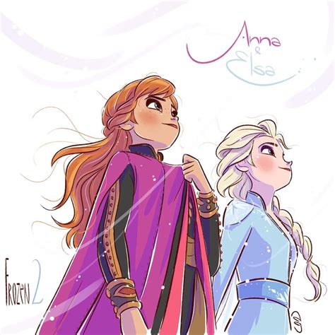 Frozen 2 Anna And Elsa By David Gilson Rfrozen