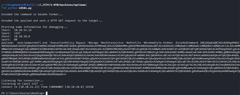 Optimum Hack The Box Ctf K1ngdamiens Blog