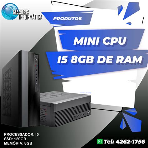 Mini Cpu I gb de Ram SSD Rev Maxtec Informática