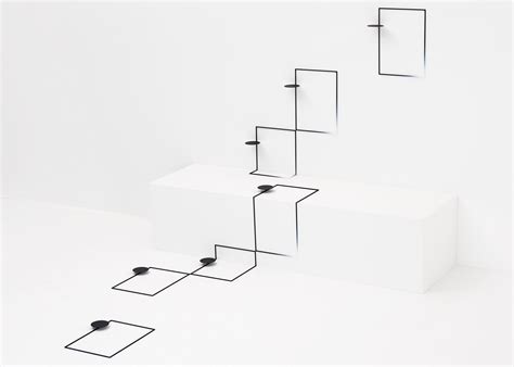 Nendo S Border Tables Fit The Contours Of A Tokyo Gallery