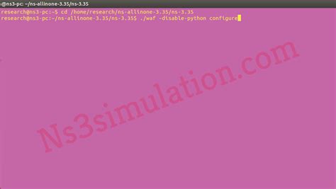 Step By Step Process To Install Ns3