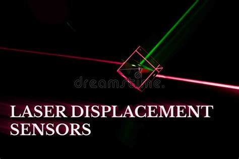 Laser Displacement Sensors Measures Position And Displacement Accurate Stock Illustration
