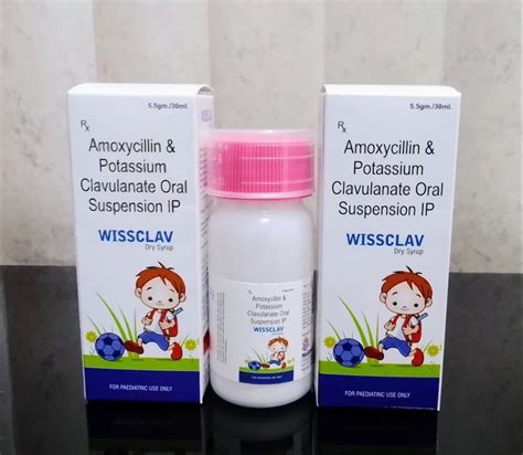 Amoxicillin 200 Mgpotassium Clavulanate 285 Mg5 Ml Oral Suspension