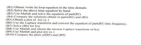 Solved Part B A Series RLC Circuit With R Ohms L Chegg