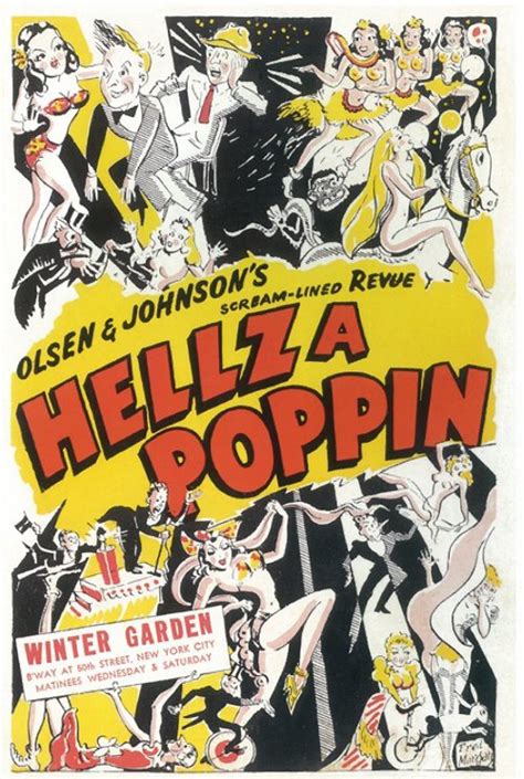 Hellzapoppin Broadway Movie Posters From Movie Poster Shop