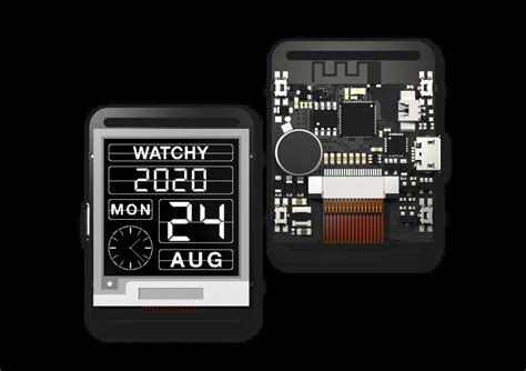Esp32 Open Source Watchy V20 Assembly Personalized T Customizede