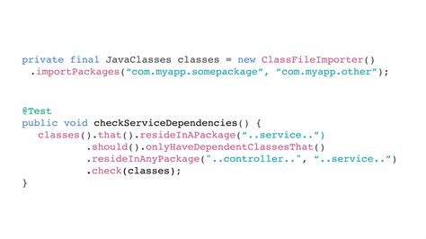 Unit Test Your Java Architecture With Archunit Ppt