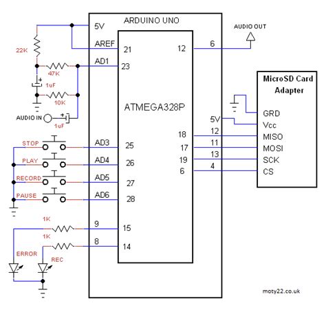 Memory Card Player Circuit Diagram Circuit Diagram