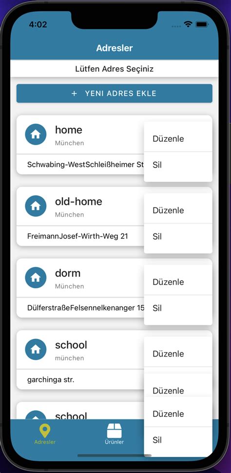 react native 3 dots menu for each card item stack overflow