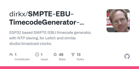 Github Dirkx Smpte Ebu Timecodegenerator Esp32 Esp32 Based Smpte Ebu Timecode Generator With