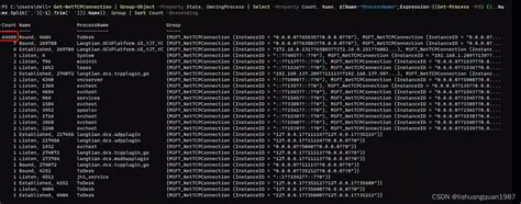 go程序使用tcp短连接报：only one usage of each socket address netsh interface ipv4 show tcpstats 找不到 csdn博客