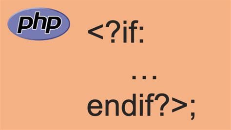 Sử dụng các khối điều khiển thay thế khi nhúng mã PHP vào HTML