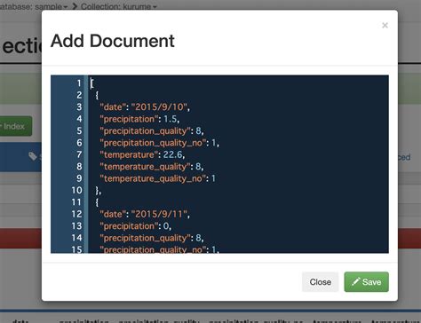 MetabaseでMongoDBに保存されたデータを可視化する blog kwst site