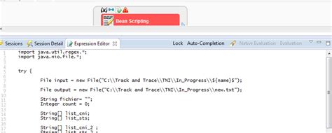 Bean Scripting Framework Action Stambia Forum