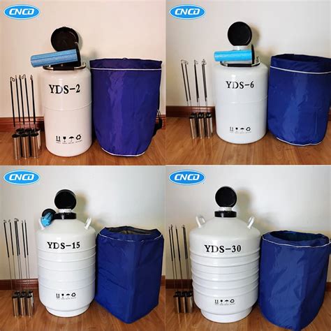 Yds 50l Large Volume Biological Sample Transportation Cryogenic Liquid Nitrogen Tank
