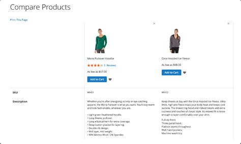 How To Disable Magento Compare Products