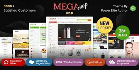 Mega Shop Theme Gpl V302 Woocommerce Responsive Theme